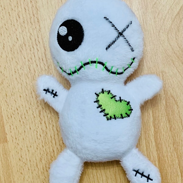 Patchwork Voodoo Doll ITH Embroidery Machine Pattern - Etsy