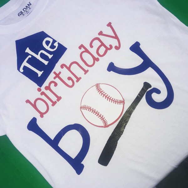 The Birthday Boy Svg, Baseball SVG, DXF, EPS, Png Files for Cutting ...