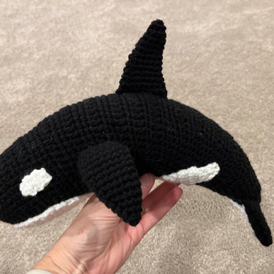 Killer Whale Crochet Pattern, Orca Crochet Pattern, Orca Whale Crochet ...