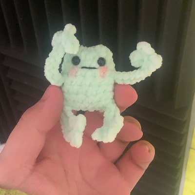 Crochet Fluffy Worry Worm Plush Anxiety Toy - Etsy