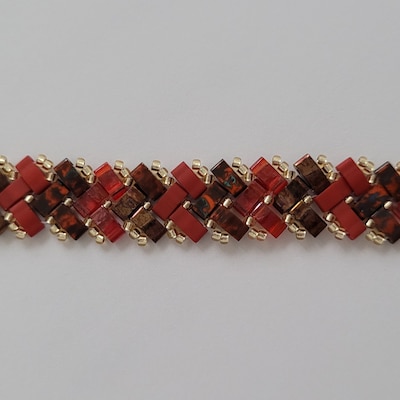 Beaded Cross Tutorial How to Make a Beaded Cross Necklace - Etsy