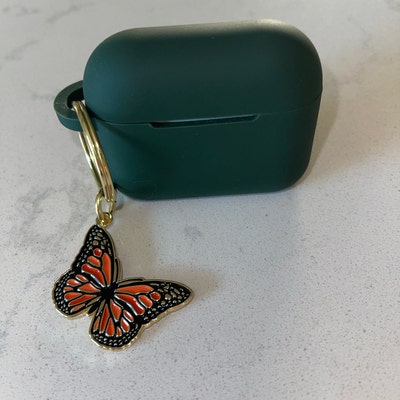 Monarch Butterfly Keychain, Butterfly Keyring, Metal Butterfly Keychain ...