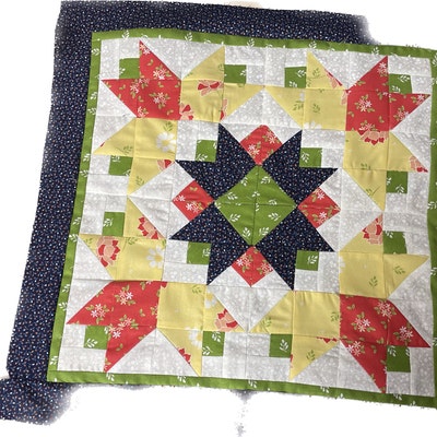 DIGITAL Pattern: Banded Stars quilt - Etsy