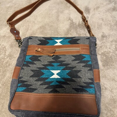 Myra Aztec Shoulder Bag Large Women's Purse Crossbody Bag Adjustable ...