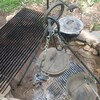 HAND FORGED Campfire Squirrel Cooker Fire Irons - Etsy
