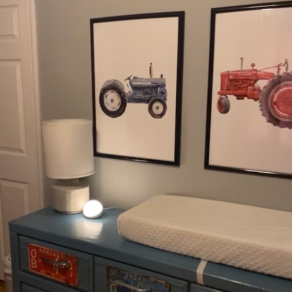 Vintage Tractor Boy Room Decor, Wall Art, Farm and Country Room, Rustic ...