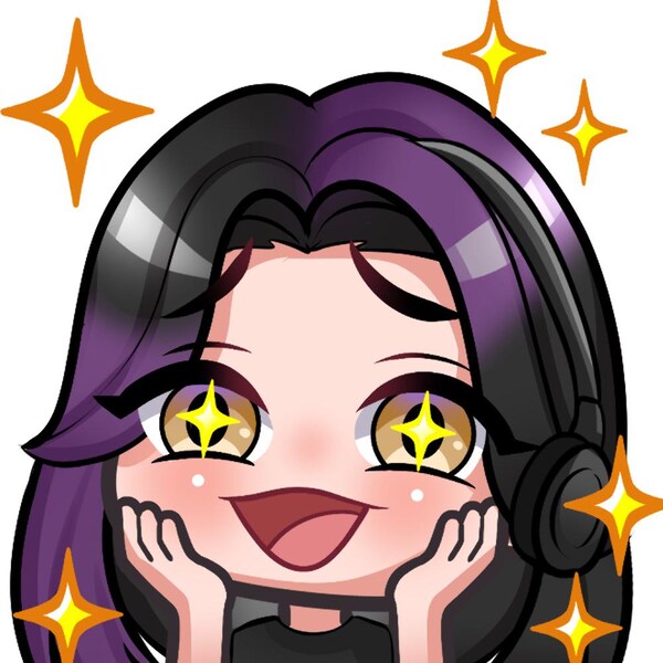 Custom Pngtuber Chibi, Pngtuber Model, Chibi Emotes, Discord Twitch ...