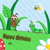 Cute Bugs Clipart, Insects Clipart, Garden Bugs Clipart, Snail, Ladybug ...