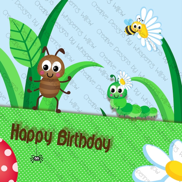 Cute Bugs Clipart, Insects Clipart, Garden Bugs Clipart, Snail, Ladybug ...