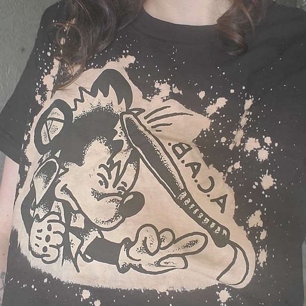 A.c.a.b Mickey Beat by Cops With Baton Michael Hastings Design Punk ...