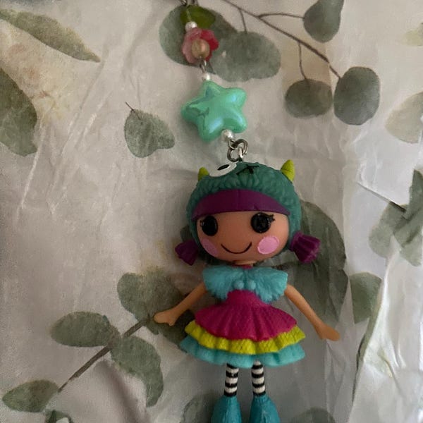 Cottagecore Animal Calico Kawaii Critters Beaded Keychains Striped Cat ...