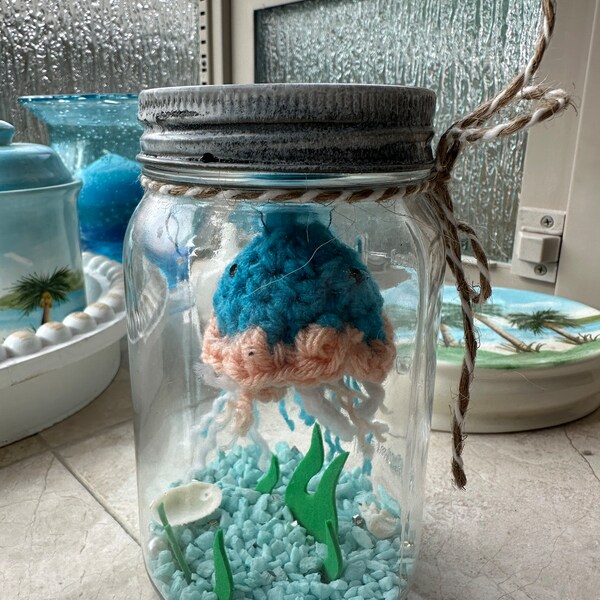 Pet Fish in a Jar, -choose Your Fish Color, Goldfish in a Jar, No Mess ...