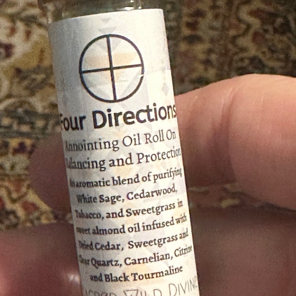 Four Directions Essential Oil Roll on - Grounding and Protection ...
