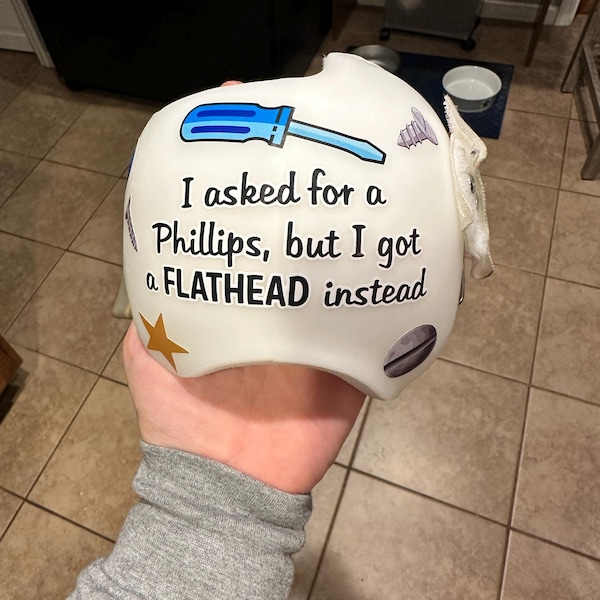 Custom Docband Cranial Helmet Decals, Baby Decoration Stickers ...