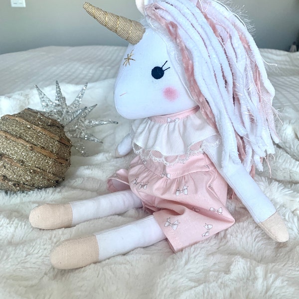 Unicorn Sewing Pattern PDF - Make a Horse / Unicorn Doll / Stuffed ...