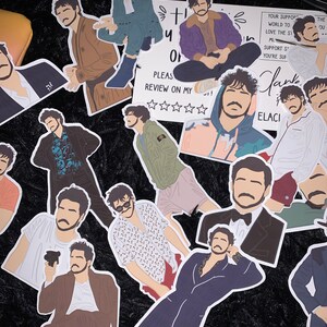 Pedro Pascal Vol. 2 Sticker Pack | Etsy