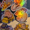 RAT Stickers | Waterproof Holographic Stickers, Rat Sticker, Derpy ...