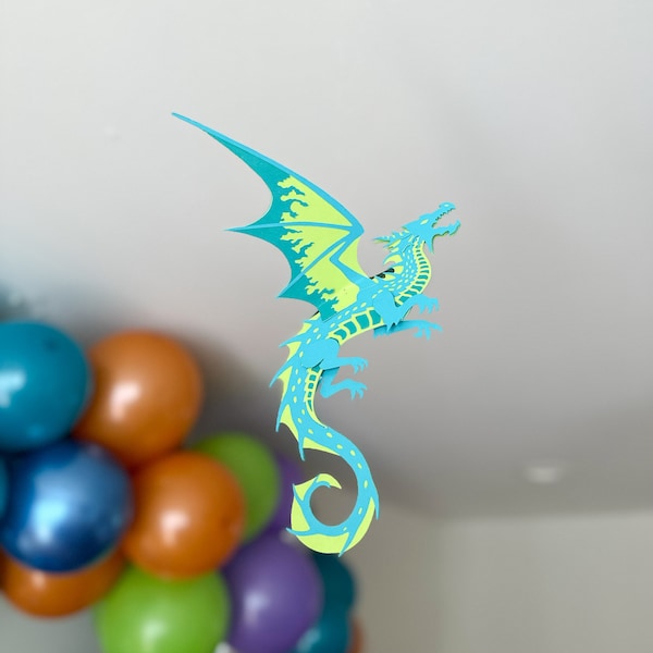 Water Dragon Papercraft - 3 Sizes - Sea Serpent Sculpture, Low Poly ...