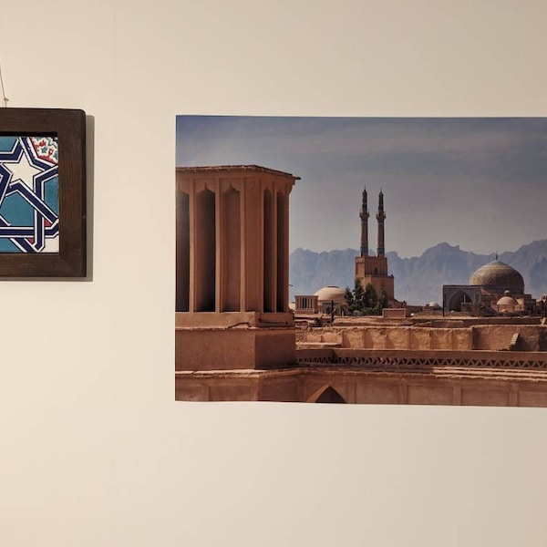 Set of 2 Printable Photos of Persian Old Wooden Windows With ...