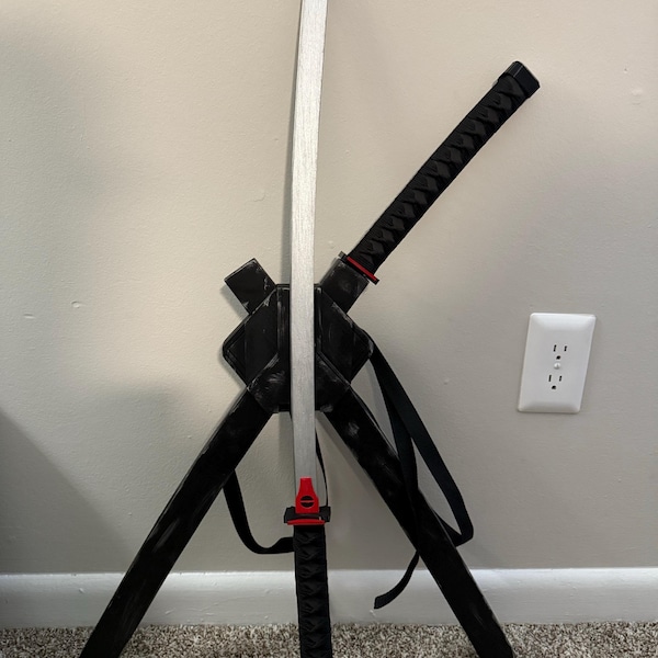 Full Set WOOD Deadpool Inspired Scabbard Set. - Etsy