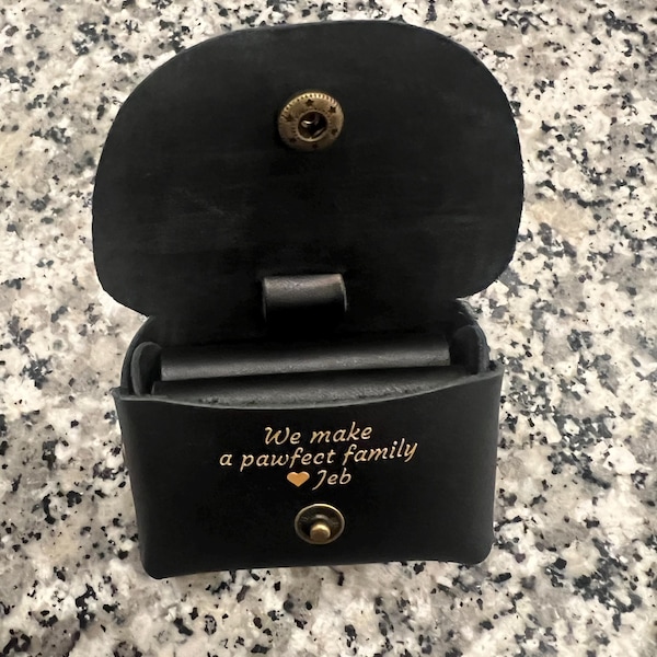 Ring Box Holder for Pet, Wedding Proposal Ring Box for Dog, Marriage ...