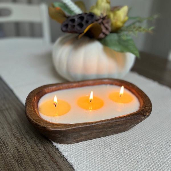 Fall Candle / Pure Soy / Autumn Candle / Fall Decor / Container Candle ...
