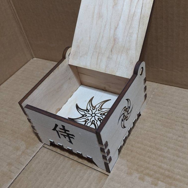 Small Wooden Box. Trinket Box.laser Cut Files SVG, DXF, CDR, Vector ...