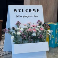 DIY Tutorial- Flower Box Welcome Sign - Picture and Text Instructions ...
