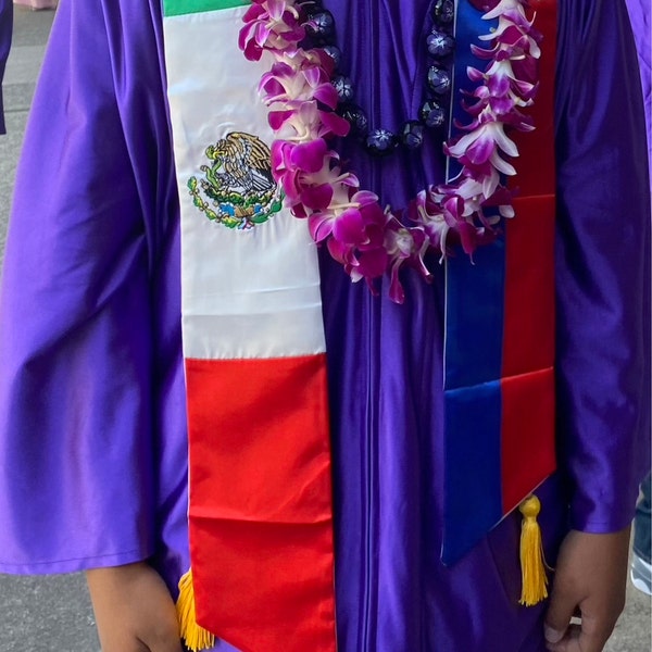 Philippines & China Graduation Stole/sash - Etsy
