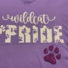 Wildcat Pride SVG, Paw Print Svg, Wildcats, Team Spirit Svg, Pride ...