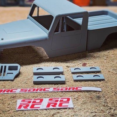 1/24 Scale Crawler Body SCX24 the Unlimited - Etsy