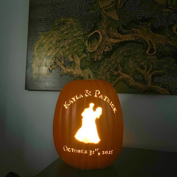 Custom Logo Carved Foam Pumpkin (business, Sports Team, Band, Movie, TV ...