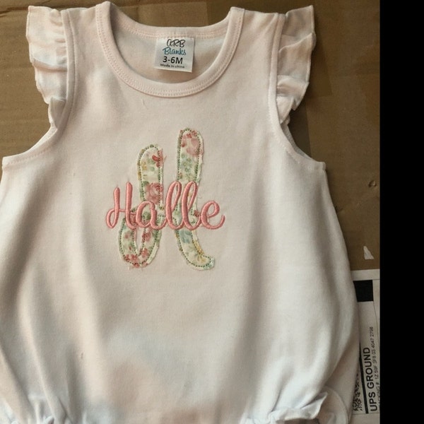 Daisy Raggy Script Applique Machine Embroidery Font Alphabet - 4 Sizes ...