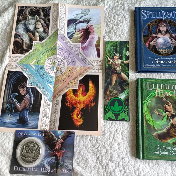 Elemental Magic Book - Etsy UK