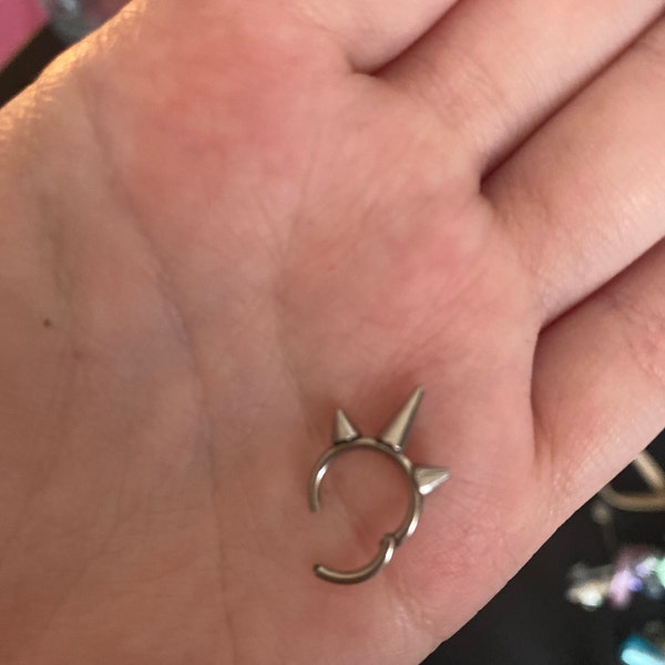 Minimalist Star Lip Ring, Sweet Lip Ring, Star Lip Piercing, Punk Style ...