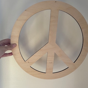 Peace Word Text Laser Cut Out Unfinished Wood Shape Craft - Etsy