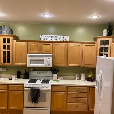 Happiness is Homemade Sign / Kitchen Sign / Cooking Sign / Farmhouse ...