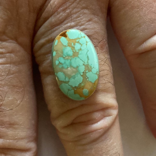 Beautiful Ithaca Peak Turquoise Blue High Grade Triangle Cabochon With ...