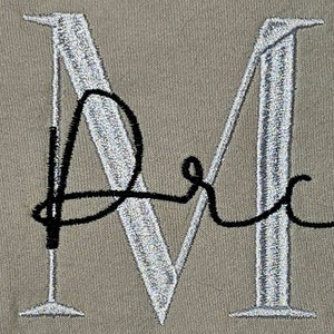 DST Embroidery Font Bundle, Monogram Alphabet Embroidery Design, DST ...