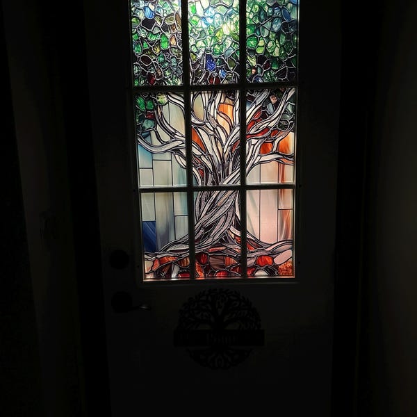 Custom-size Premium Frosted Stained Glass Window Cling Filmfilm - Hops ...
