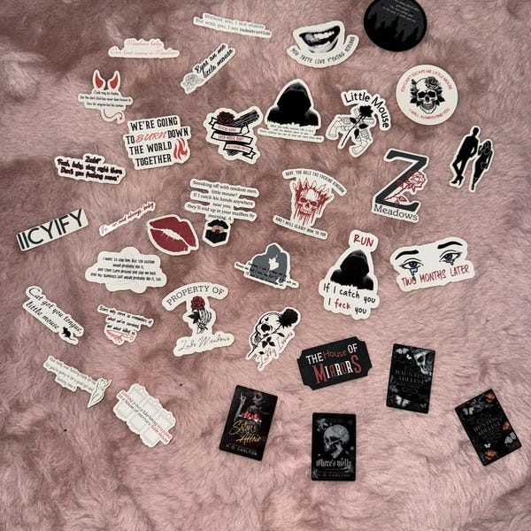 LICENSED | Little Stranger Bookmarks | Dark Romance | Leigh Rivers ...