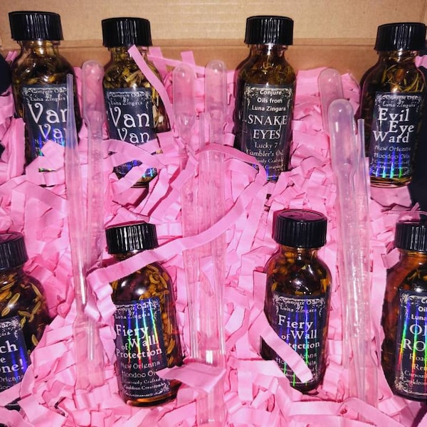 Snake Eyes Oil, Conjure Oil, Gamblers Oil, Fast Luck Oil, Lucky Conjure ...