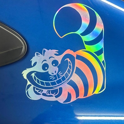 Cheshire Cat Vinyl Sticker/decal - Etsy
