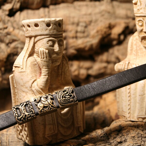 Fenrir Bronze Charm for Viking Bracelet Midgard - Create Yourself ...