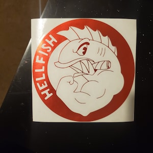The Flying Hellfish Sticker. Flying Hellfish Sticker From the Simpsons ...
