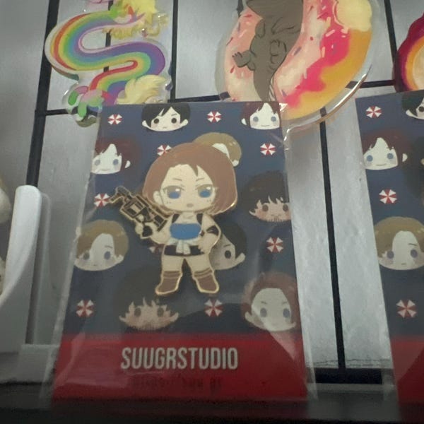 HSR Aventurine and Dr. Ratio Honkai Star Rail Hard Enamel Pin ...