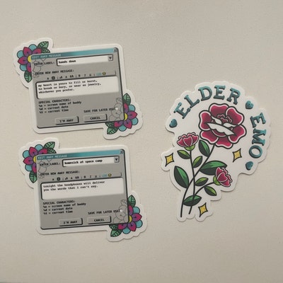 Classic Gray Aol Aim Away Message / Emo Elder Pop Punk Vinyl - Etsy