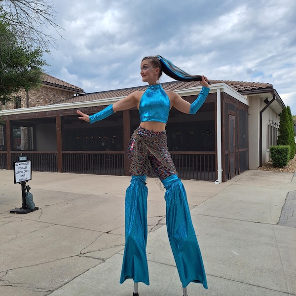 Stilt Covers Pants, Stilt Walker Costume, Circus Costumes - Etsy