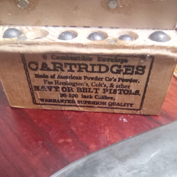 36 Cal. Cartridge Box Labels (20) - Etsy