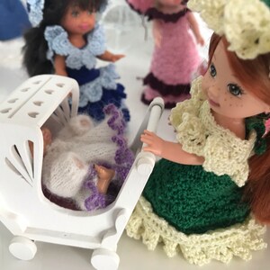 1:6 Scale Miniature Baby Carriage for Doll / Dollhouse - Etsy